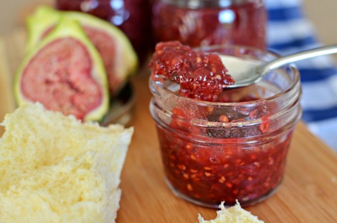 Raspberry Fig Jam